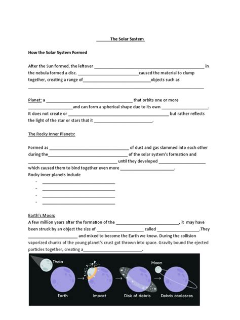 Image result for Solar System Notes PDF Download