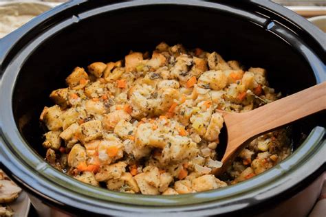 Image result for Cooking Stuffing in Slow Cooker