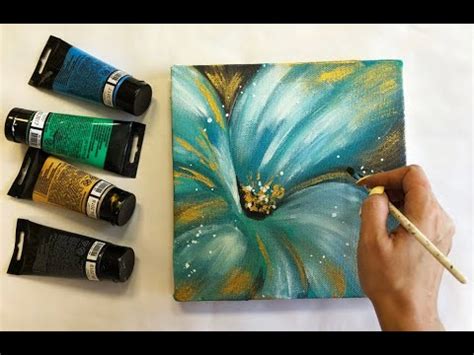 Image result for Abstract Flower Painting Tutorial