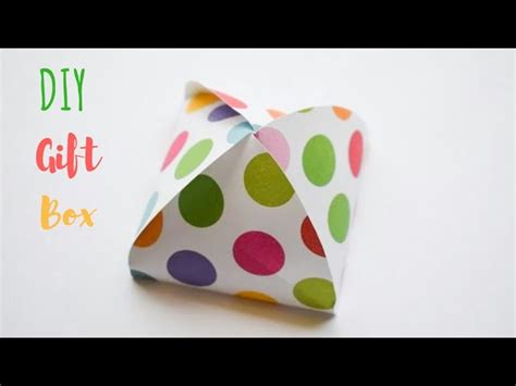 DIY Gift Box Ideas | Handmade Paper Gift Box Ideas | DIY Chocolate Gift ...