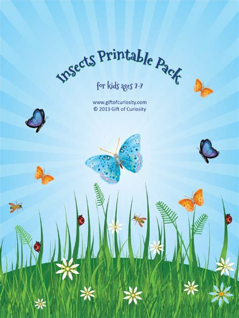 Image result for Printable Insects