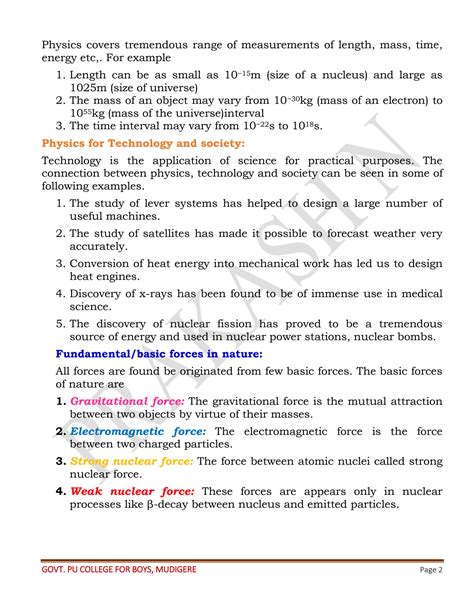 Image result for Physics Notes NCERT