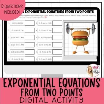 Image result for How to Write Exponential Model Given Two Points