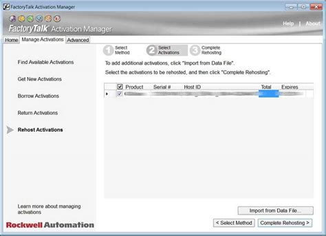 Image result for FactoryTalk Activation Type