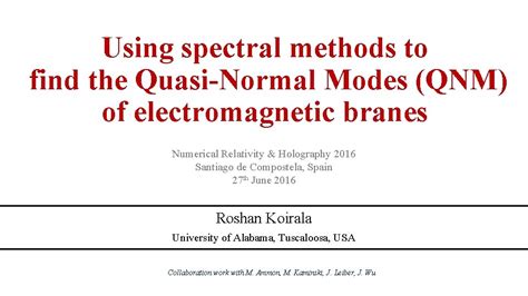 Image result for Spectral Methods
