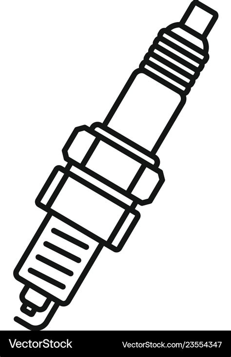 Image result for Spark Plug Vector