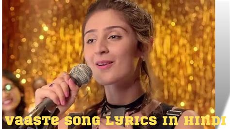 Image result for Vaaste Song Female Version