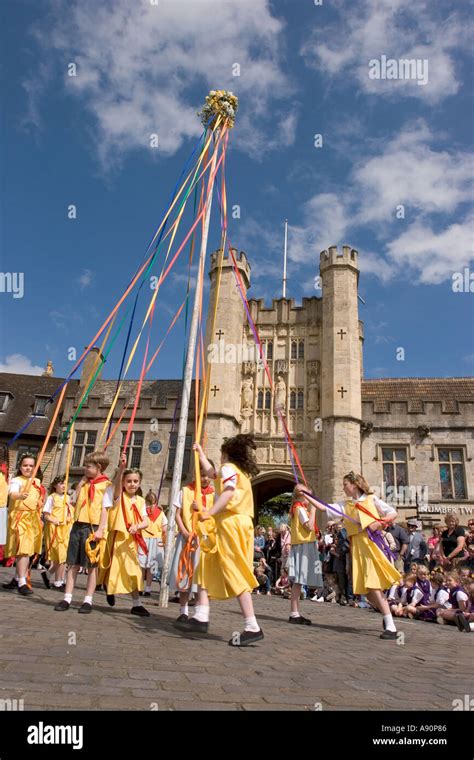 Image result for May Day Maypole Dancing