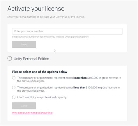 Image result for Unity Personal License Not Working
