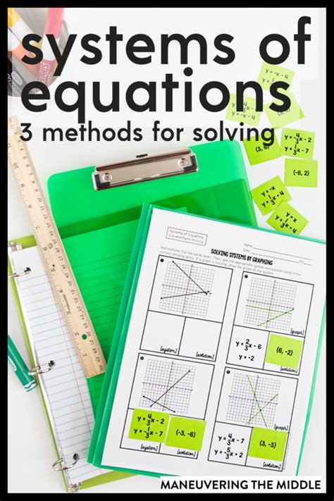 Image result for Systems of Equations Tutorial
