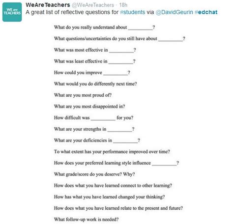 Image result for Reflective Questions Examples