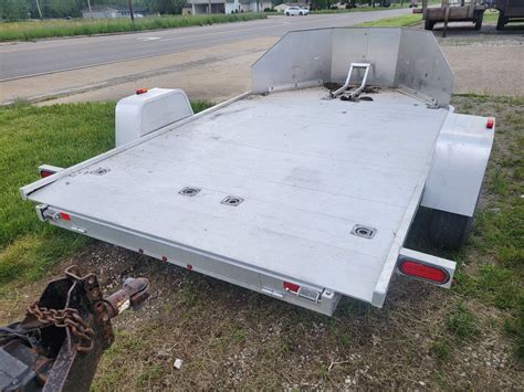 Image result for Used Aluma Motorcycle Trailers