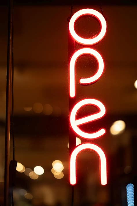Image result for Neon Open Sign