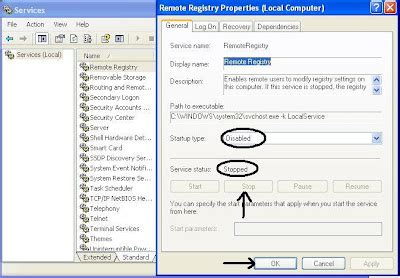 Image result for Remote Registry Service