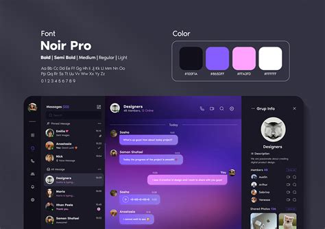 Image result for Messenger UI/UX Design