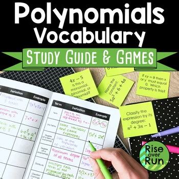 Image result for Polynomial Vocabulary Examples