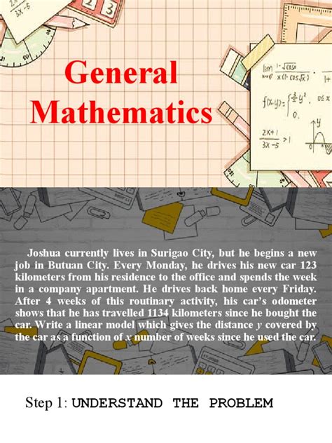 Image result for Gen Math Formula