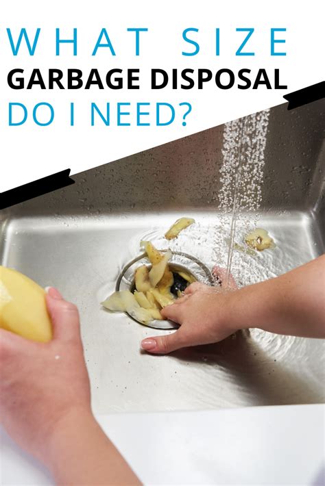 Image result for Garbage Disposal Size Chart