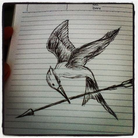 Image result for Mockingjay Bird Drawing