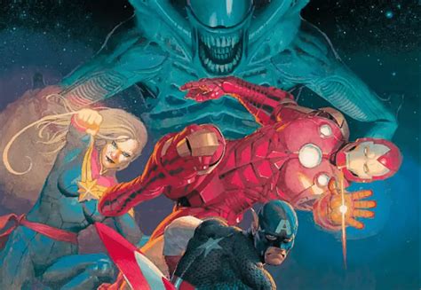 Image result for Alien vs Marvel