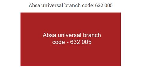 Image result for Absa Bank Code
