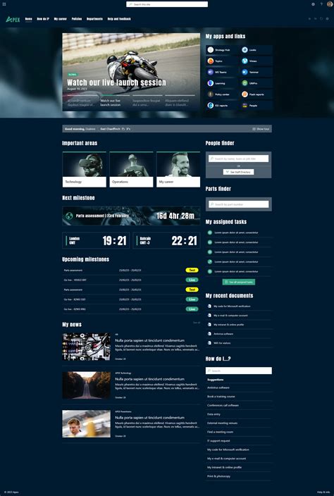 Image result for SharePoint Project Management Examples