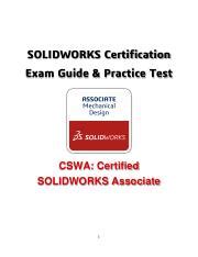 Image result for SolidWorks Associate Exam PDF