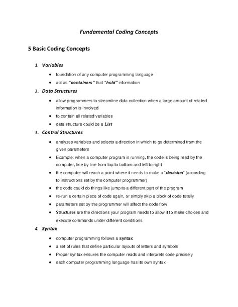 Image result for Basic Coding Concepts