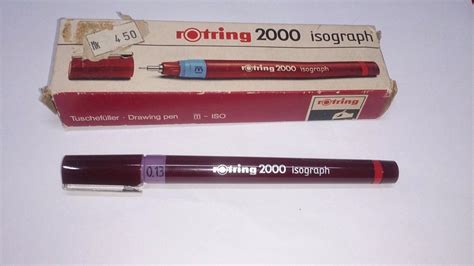 Image result for Rotring Isograph Sizes