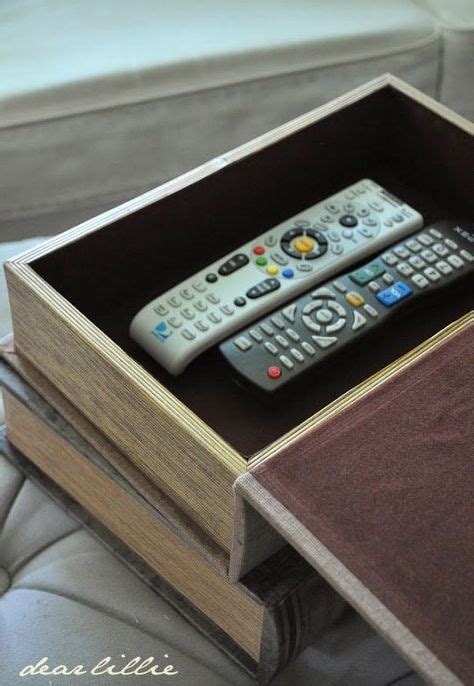 10 Creative Organization Hacks for Your Home, such as a hollowed out ...