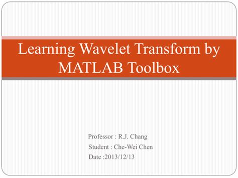 Image result for MATLAB Wavelet