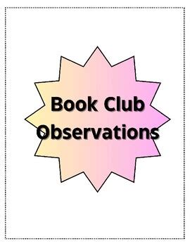 Image result for Tuesday Book Lesson Observation
