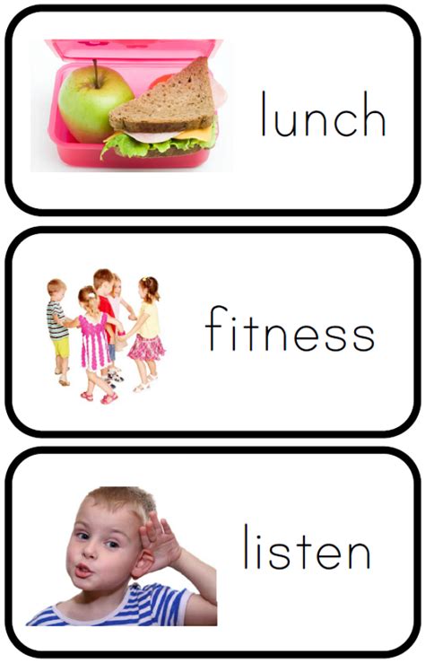 Image result for Reading Visual Timetable