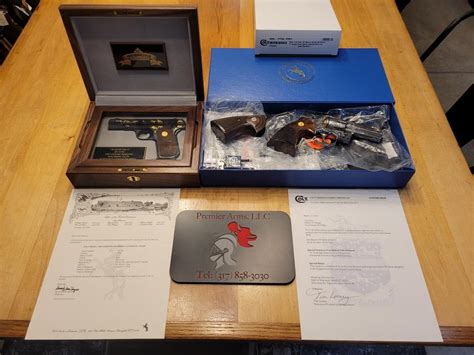 Image result for Colt Custom Shop Proof Marks Python Pinto