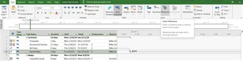 Image result for Microsoft Project Schedule Example