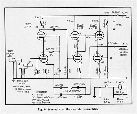 Image result for Tube Preamp Schematic