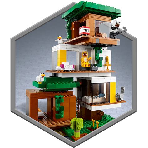 Image result for LEGO Minecraft Modern Treehouse
