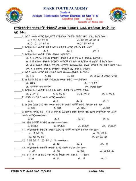 Image result for Grade 6 Math Questions