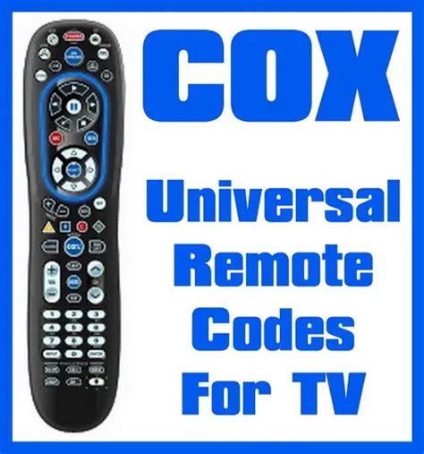 Image result for Cox Remote Codes
