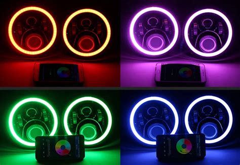 Image result for 7 Inch Round LED Headlight