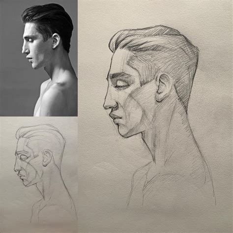 Image result for Side Veiw Head Tutorial