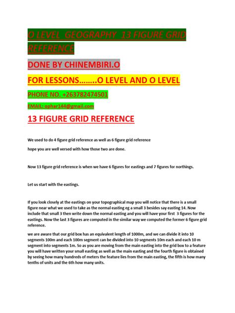 Image result for 13 Figure Grid Reference