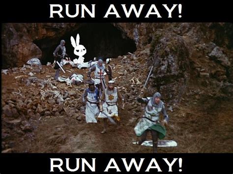 Image result for Monty Python Run Away