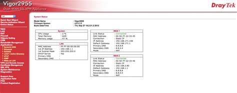 Image result for DMZ Setting Draytek Router