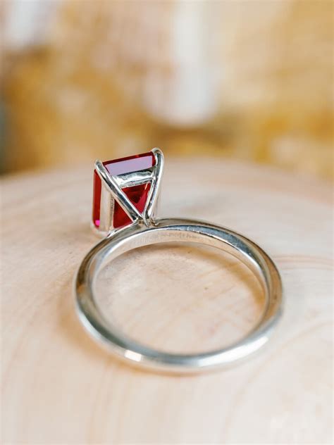 Image result for Emerald Cut Ruby