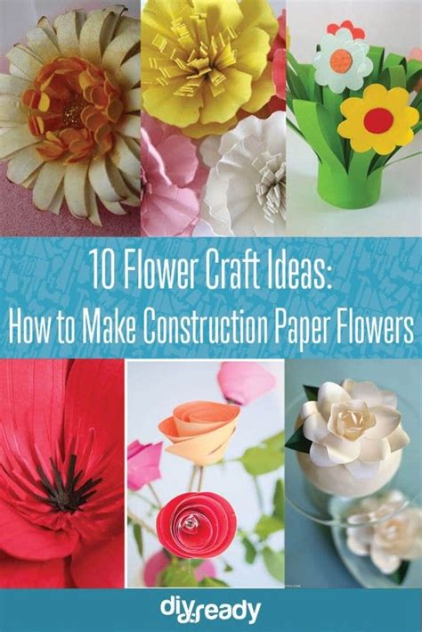 Image result for Construction Paper Flower Tutorial