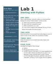 Image result for Python Lab 4 Answer