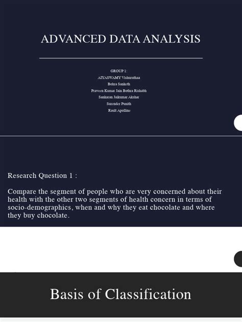 Image result for Advanced Data Analysis