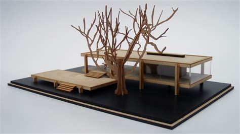Image result for Farnsworth House Model Kit
