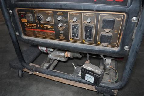 Image result for Starting Predator 8750 Generator